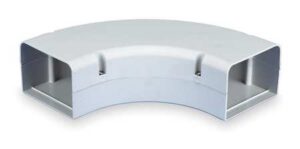 diversitech 6" speedichannel 90 degree long radius bend for air conditioning lines, natural (1 pack)