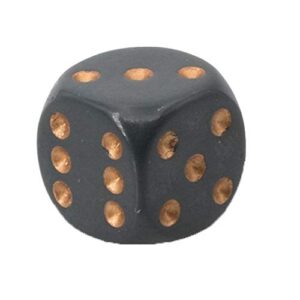 Chessex Dice DND Dice Set-Chessex D&D Dice-12mm Opaque Dark Grey and Copper Plastic Polyhedral Dice Set-Dungeons and Dragons Dice Includes 36 Dice – D6, Various (CHX25820)