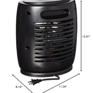 Honeywell HZ-7300 Deluxe Energy Smart Cool Touch Heater, Black