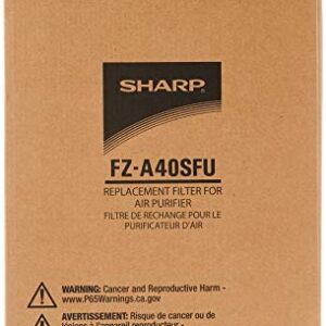 Sharp FZ-A40SFU True HEPA Replacement Filter Fits FP-A40UW, Black