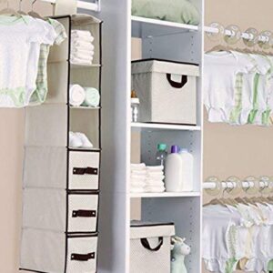 Delta Children Nursery Storage Set, Beige, 48 Piece