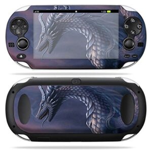 mightyskins skin compatible with ps vita psvita playstation vita portable wrap sticker skins dragon fantasy