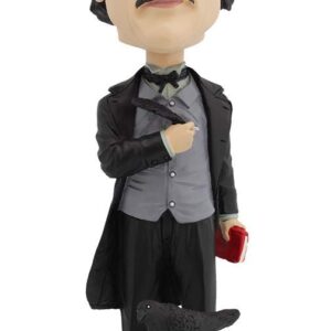 Royal Bobbles Edgar Allan Poe Bobblehead, Polyresin Premium Lifelike Figure, Unique Serial Number, Exquisite Detail