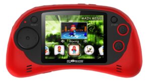 i'm game 120 games handheld player with 2.7-inch color display, red