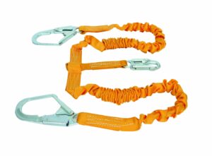 miller by honeywell titan t5122ss-z7/6ftaf 6-feet stretch tubular shock-absorbing lanyards