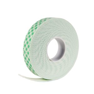 3m 4026 double coated urethane foam tape, bonding, attaching, mounting, white, 0.75 in x 5 yd, 1 roll