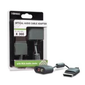 tomee xbox 360 optical audio adapter cable