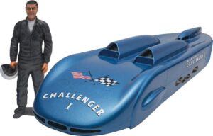 revell mickey thompson's challenger salt flat racer with figure 1/24 scale model car kit