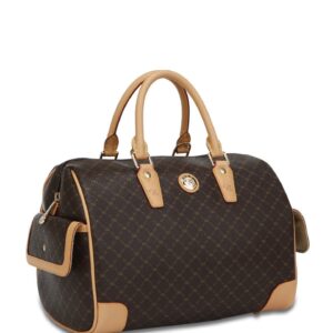 Rioni Aristo (Brown) - Large Boston Bag St-20015