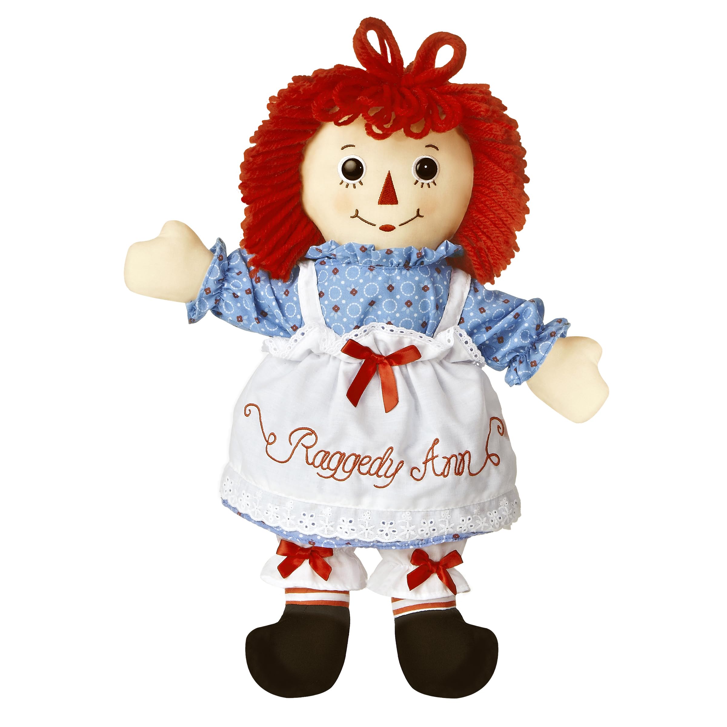 Aurora® Timeless Raggedy Ann & Raggedy Andy® Raggedy Ann Classic Stuffed Animal - Cherished Memories - Lasting Play - Multicolor 16 Inches