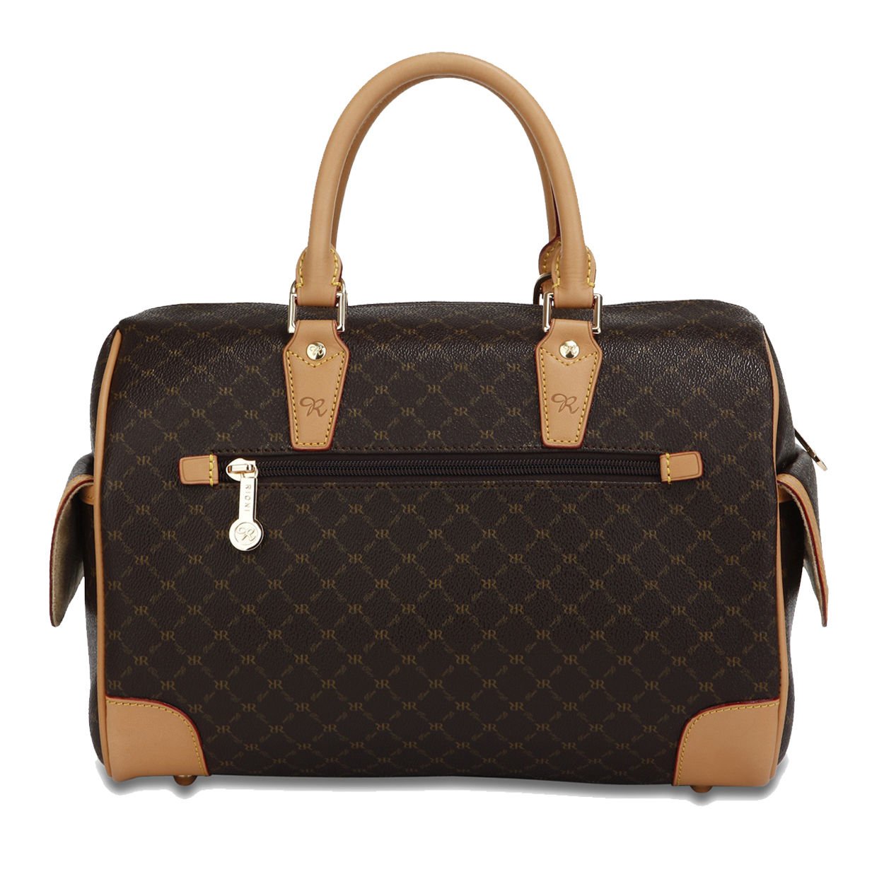 Rioni Aristo (Brown) - Large Boston Bag St-20015