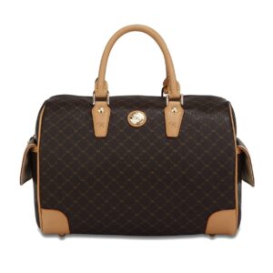 Rioni Aristo (Brown) - Large Boston Bag St-20015