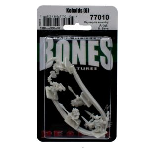 REAPER 77010: Kobolds (6) Dark Heaven Bones Plastic Miniatures