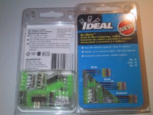 ideal in-sure push-in wire connector 4-port 30-286