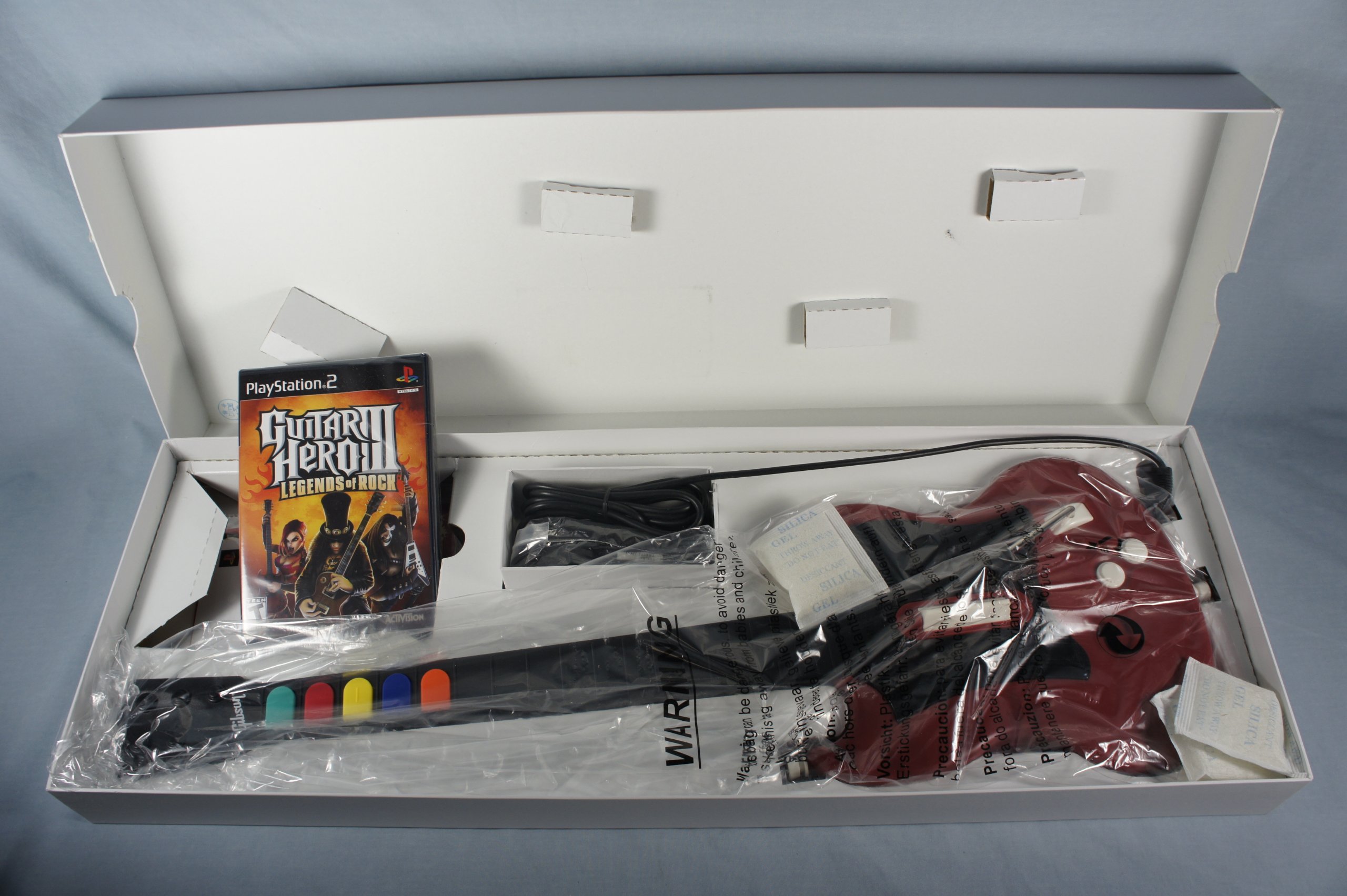 Guitar Hero III Legends of Rock Wired Bundle (Game & Guitar) for Playstation 2