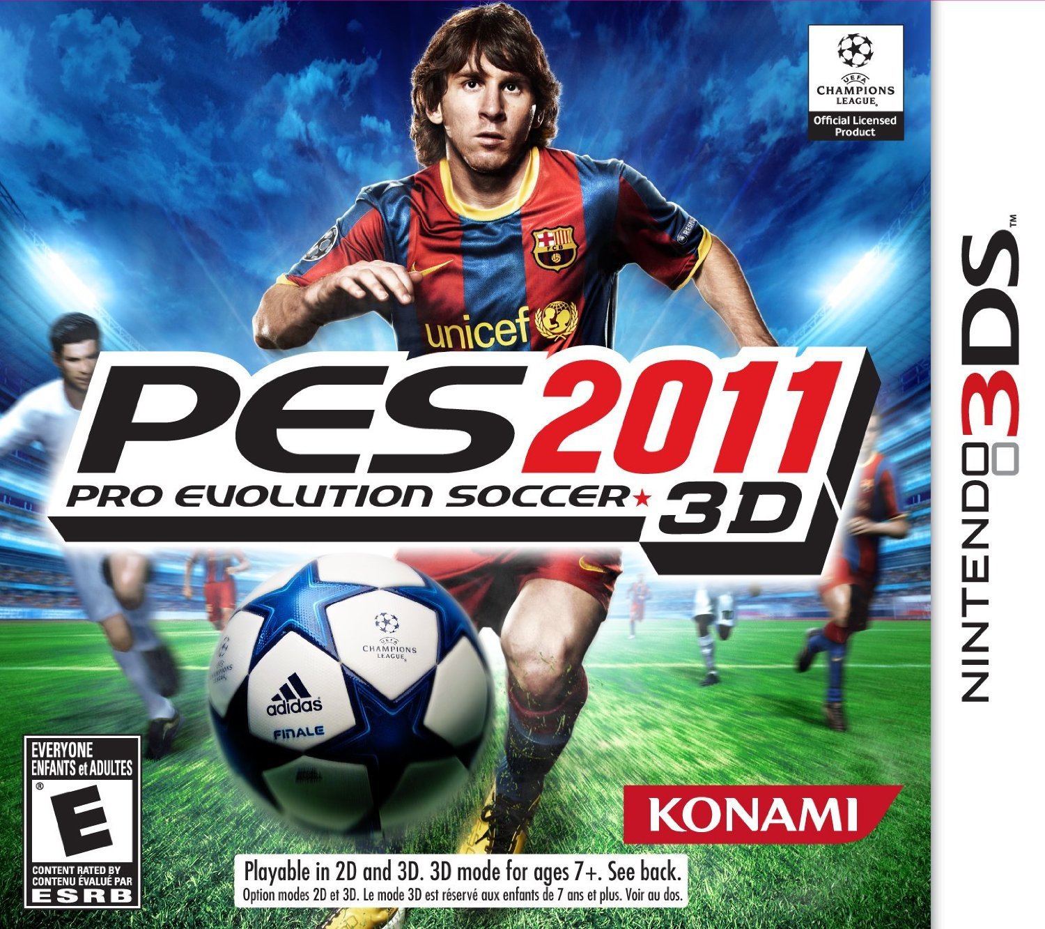 Pro Evolution Soccer 2011 3D (Nintendo 3DS)