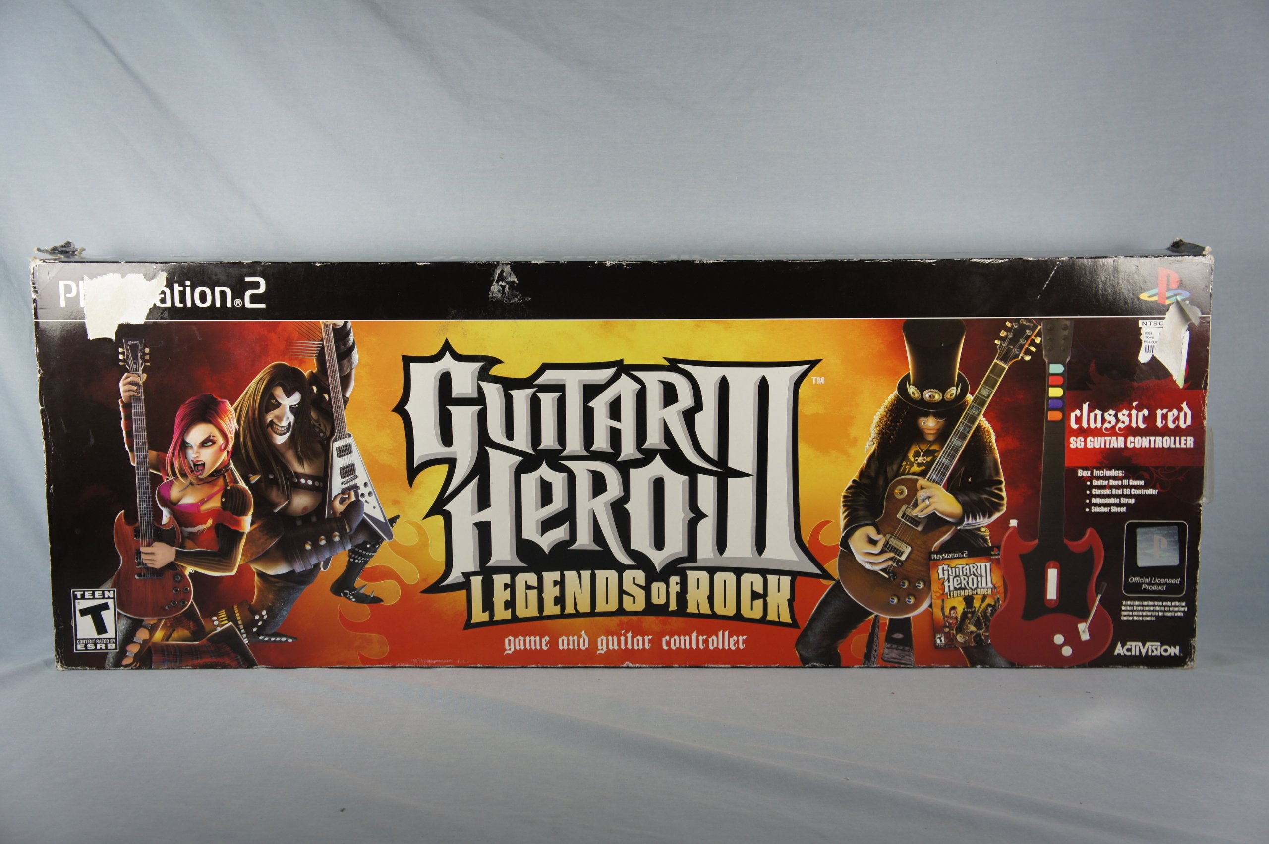 Guitar Hero III Legends of Rock Wired Bundle (Game & Guitar) for Playstation 2