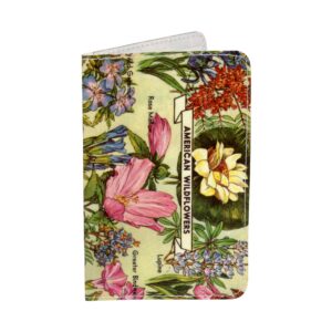 american wildflowers gift card holder & wallet