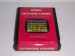 atari 2600 game cartridge - keystone kapers