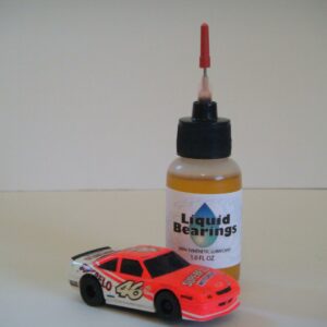 Liquid Bearings, The Ultimate 100%-Synthetic Oil for Slot Cars, Makes Cars Faster!!