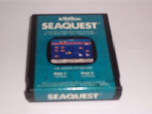 atari 2600 game cartridge - seaquest