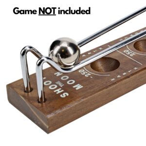 WE Games Replacement Steel Ball for Shoot The Moon Game & Pinball - 1.125 Inch (28.58 mm) Steel Balls, Metal Balls for Table Top Games, Pinball Balls, Replacement Pieces for Arcade Games