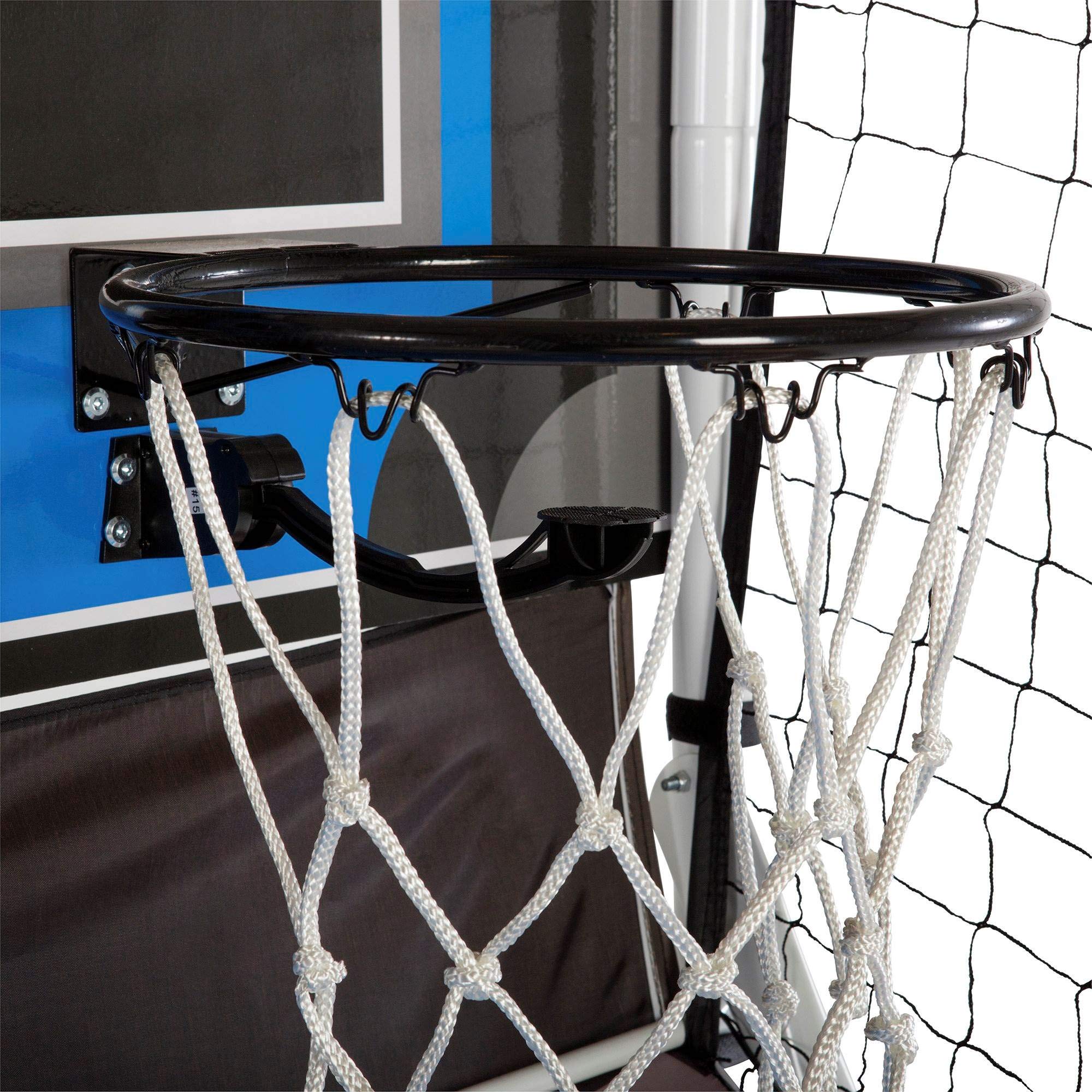 Triumph Sports Big Shot II Double Shootout Basketball Game - LED Scorer - 8 Game Modes - 4 Basketballs , 80.5”L X 47.5”W X 81”H