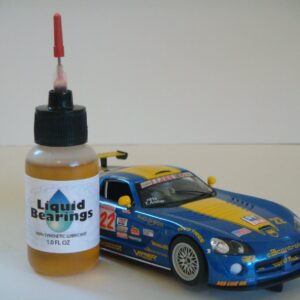 Liquid Bearings, The Ultimate 100%-Synthetic Oil for Slot Cars, Makes Cars Faster!!