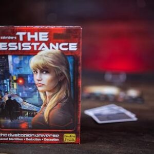 The Resistance Card Game - Social Deduction, Strategy, Bluffing, Negotiation, and Deception for Teens and Adults - Party Game for 5-10 Players Ages 13+ in 30 Minute Rounds by Indie Boards & Cards