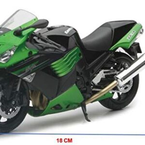 New Ray 2011 Kawasaki ZX-14 Ninja Green Motorcycle Model 1/12