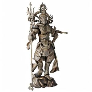 Kaiyodo Takeya Revoltech Action Figure: #005 Jikokuten Wooden Version