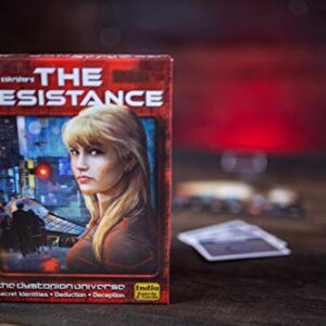 The Resistance Card Game - Social Deduction, Strategy, Bluffing, Negotiation, and Deception for Teens and Adults - Party Game for 5-10 Players Ages 13+ in 30 Minute Rounds by Indie Boards & Cards