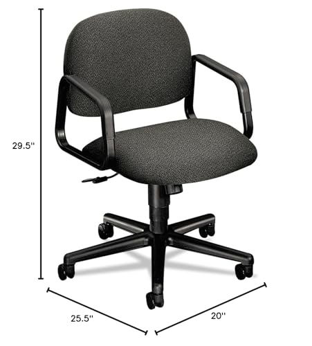 HON 4002AB12T Solutions 4000 Series Seating Mid-Back Swivel/Tilt Chair, Gray