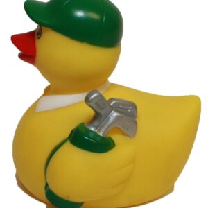 Waddlers Rubber Ducks Golf, Brand Rubber Ducks That Float Upright, Sports Golf Themed Rubber Ducky, Bathtub Rubber Toy Birthday Party All Depts. Golf Lovers