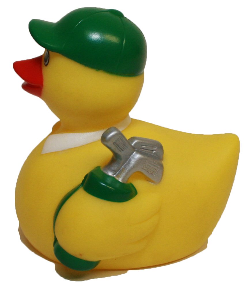 Waddlers Rubber Ducks Golf, Brand Rubber Ducks That Float Upright, Sports Golf Themed Rubber Ducky, Bathtub Rubber Toy Birthday Party All Depts. Golf Lovers