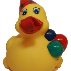 Rubber Ducks Family Party Rubber Duck, Waddlers Brand Toy Rubber Duck Squeaking and Tongue Blowing Party Celebration Fun, All Depts. Favor Gift New Year, Birthday, Baby Shower Christmas