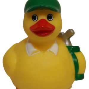 Waddlers Rubber Ducks Golf, Brand Rubber Ducks That Float Upright, Sports Golf Themed Rubber Ducky, Bathtub Rubber Toy Birthday Party All Depts. Golf Lovers