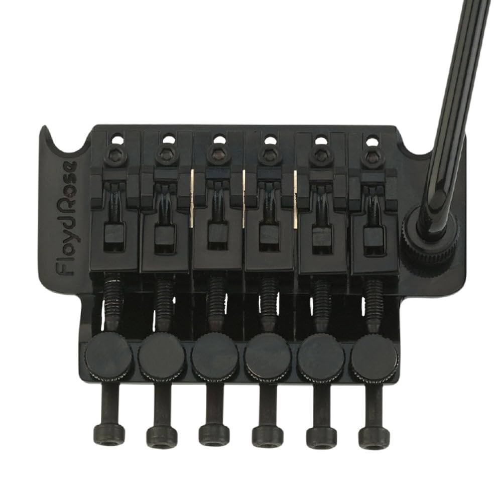 Floyd Rose Original Electric Guitar Tremolo System Kit | Color: Black | Contains All Hardware Parts Needed to Install Bridge, Springs & Claw, Mounting Studs, Arm | Legendary Double-Locking Whammy Bar