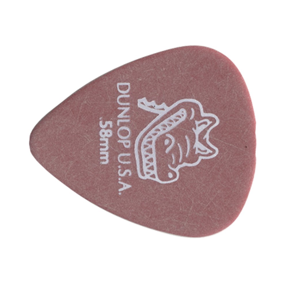 Dunlop Gator Grip Guitar Picks - .58mm Red (72-pack)