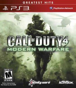 call of duty 4: modern warfare playstation 3