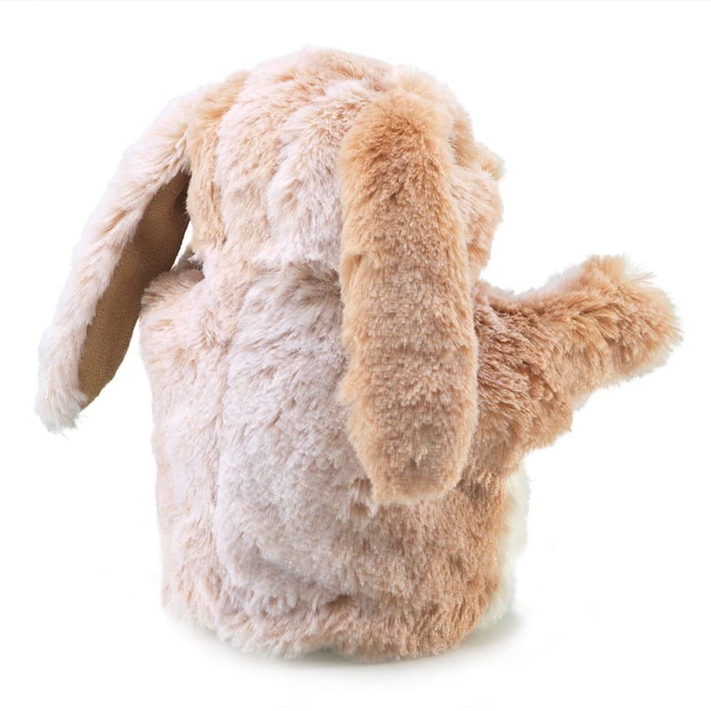 Folkmanis Little Lop Rabbit Hand Puppet White