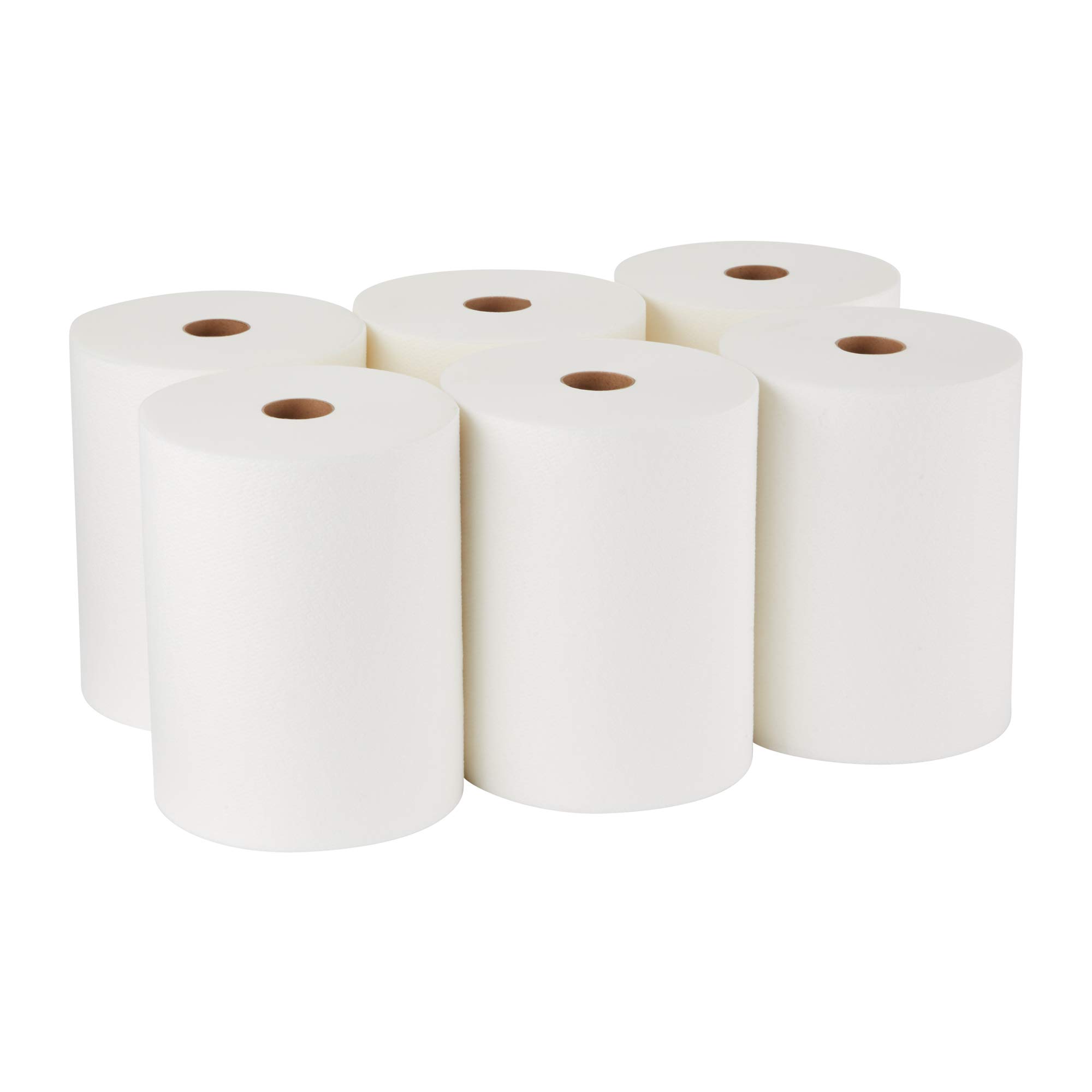 Georgia-Pacific Brawny Professional A300 Disposable Shop Towel Roll Refill 29516, White, 220 Linear Feet per Roll, 6 Rolls per Case