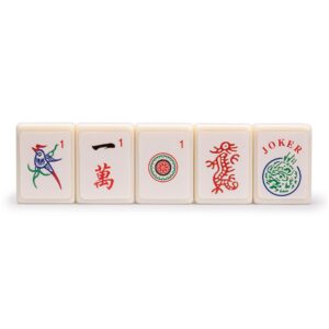 Yellow Mountain Imports Set of 180 American Mahjong Tile Decal Stickers - Made