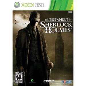 the testament of sherlock holmes - xbox 360