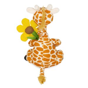 Cuddle Barn - Gerry | Giraffe Animated Stuffed Animal Plush, Neck Grows and Mouth Moves Sings Your Love Lifts Me Higher 12 inches