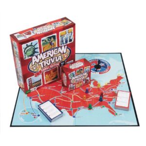 outset media trivia game - american trivia family edition - the america themed family board game