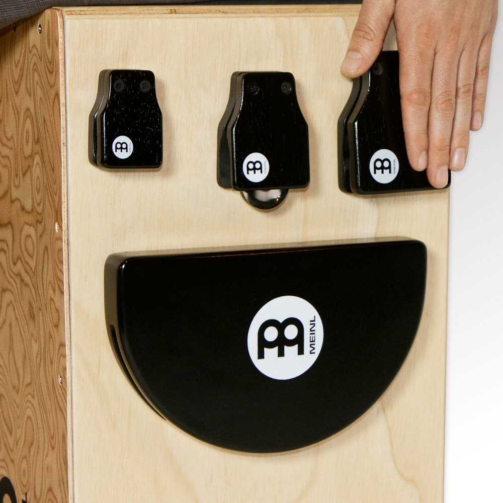 Meinl Percussion WSS1BK Wood Side Snare Cajon Accessory