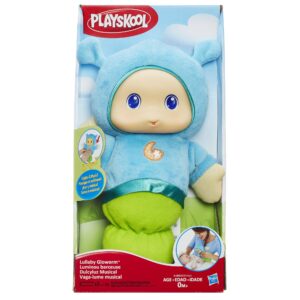 Playskool Lullaby Gloworm Toy with 6 Lullaby Tunes, Blue (Amazon Exclusive)