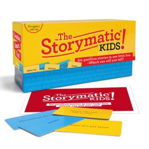 the storymatic kids – writing prompts for young writers – storytelling games – teacher tool