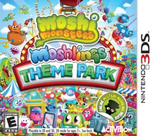 moshi monsters moshlings theme park - nintendo 3ds